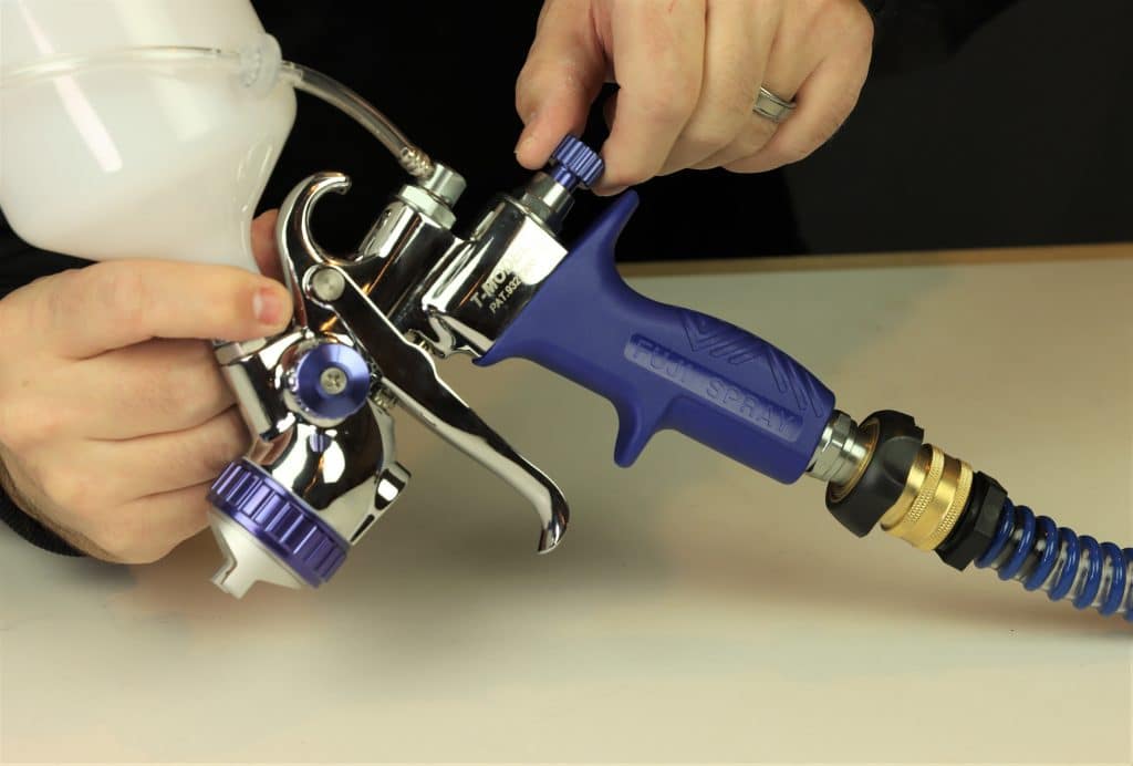 Setting Up a Turbine to Spray - Fuji Spray Systems