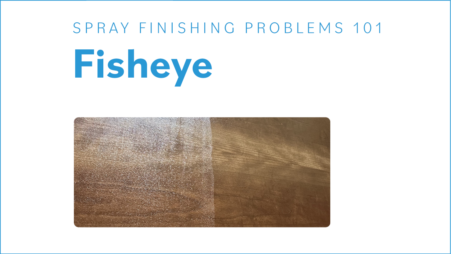 Spray Finishing Problems: Fisheye - Fuji Spray Systems