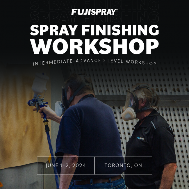 Spray Finishing Workshop 2024 - Fuji Spray Systems