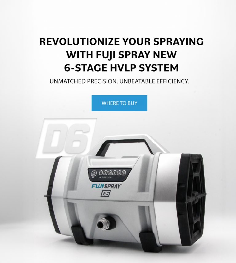 D6™ 6-Stage HVLP Spray System | Fuji Spray Systems